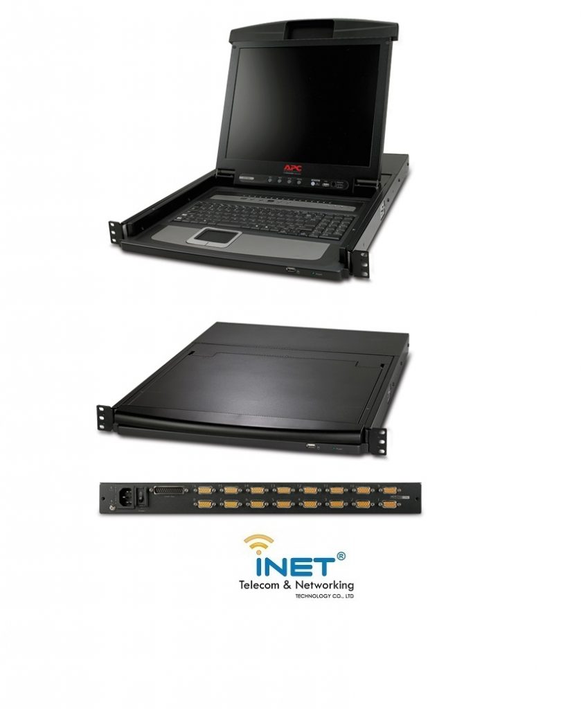 Ap5816 17 Rack Lcd Console With Integrated 16 Port Analog Kvm Switch