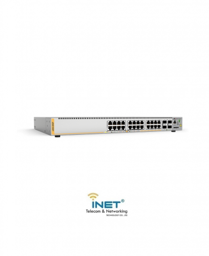 AT-x230-28GP: Enterprise Edge L3 Switch PoE+, 24 x 10/100/1000T + 4 x SFP Combo ports – INET ...